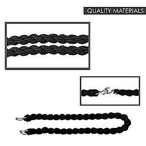 5 Black Military Boot Bands - Blousing Boot Straps Military Grade for USMC, Air Force, Army and More; Straps to Make Your Pants Tight Against Your Boots; Boot Bands Military Standard Size 7.5