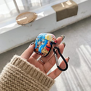 AirPod 3rd IMD Hard Case Design Character Funny Cool Anime Trendy Cartoon Fashion Cute Unique Aesthetic for AirPod 3rd Cover Cases Skin for Boys Girls Youth Teen (LAN Wu)