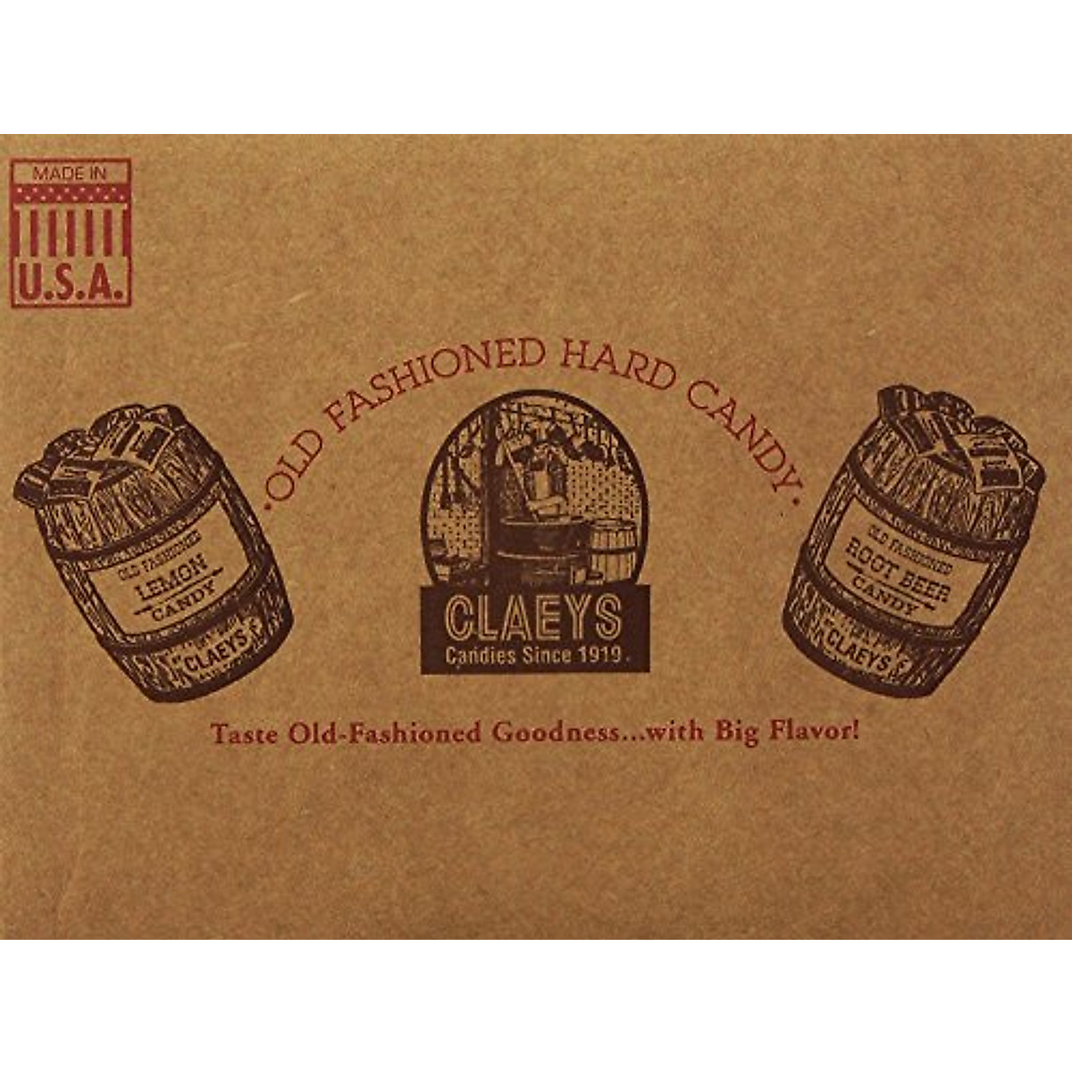 Claey's Root Beer Drops, 6-Ounce Packages (Pack of 12)