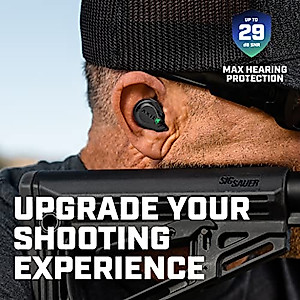 AXIL XCOR Wireless Earbuds Bluetooth — Digital HearPRO Buds with Touch Control — Bluetooth Enhancement — Hearing Protection — Dust & Water Resistant — Wind Resistant True Wireless Earbuds