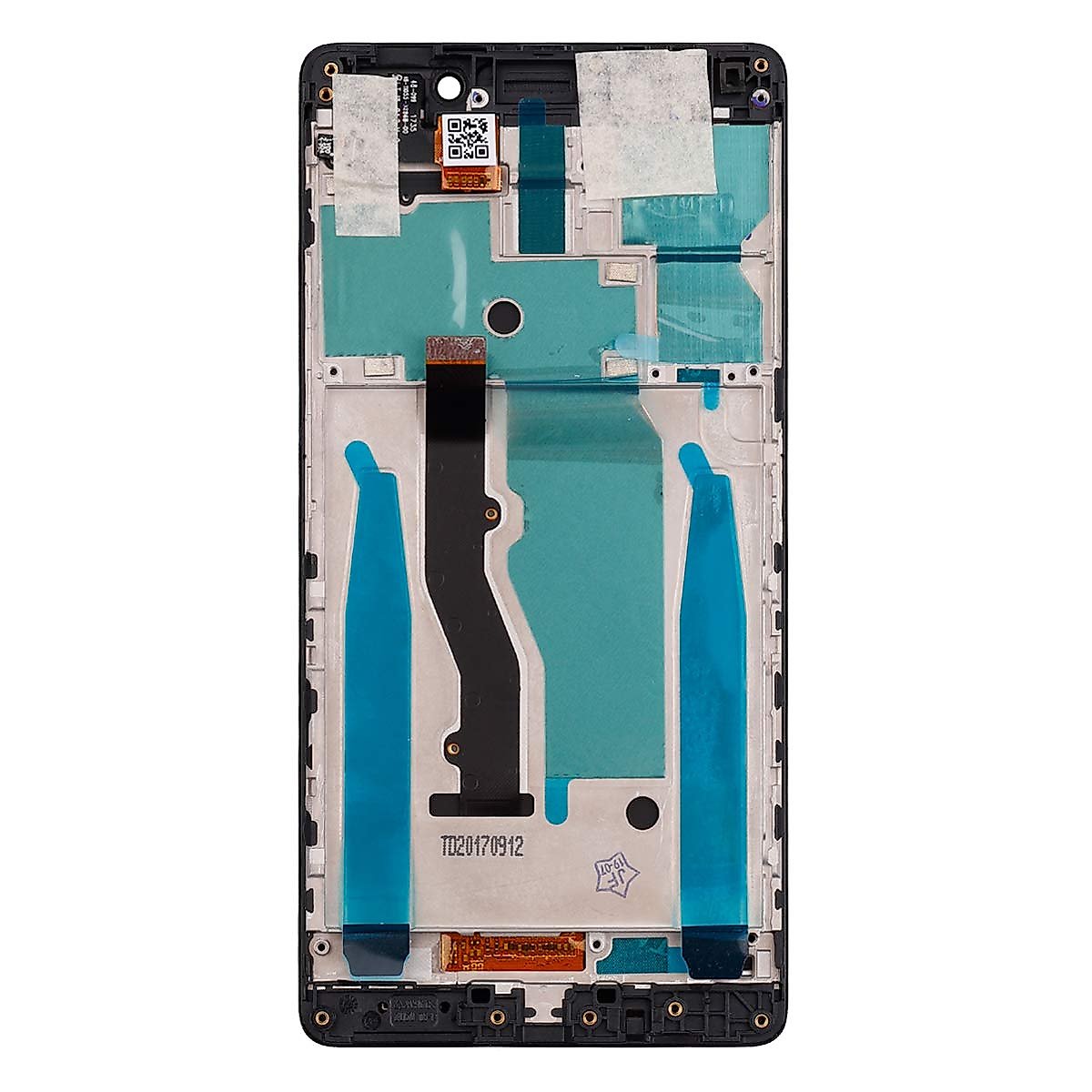 LCD Screen Compatible with Lenovo K8 Note 5.5" inch LCD Touch Screen Display Assembly with Tools+Frame(Black)