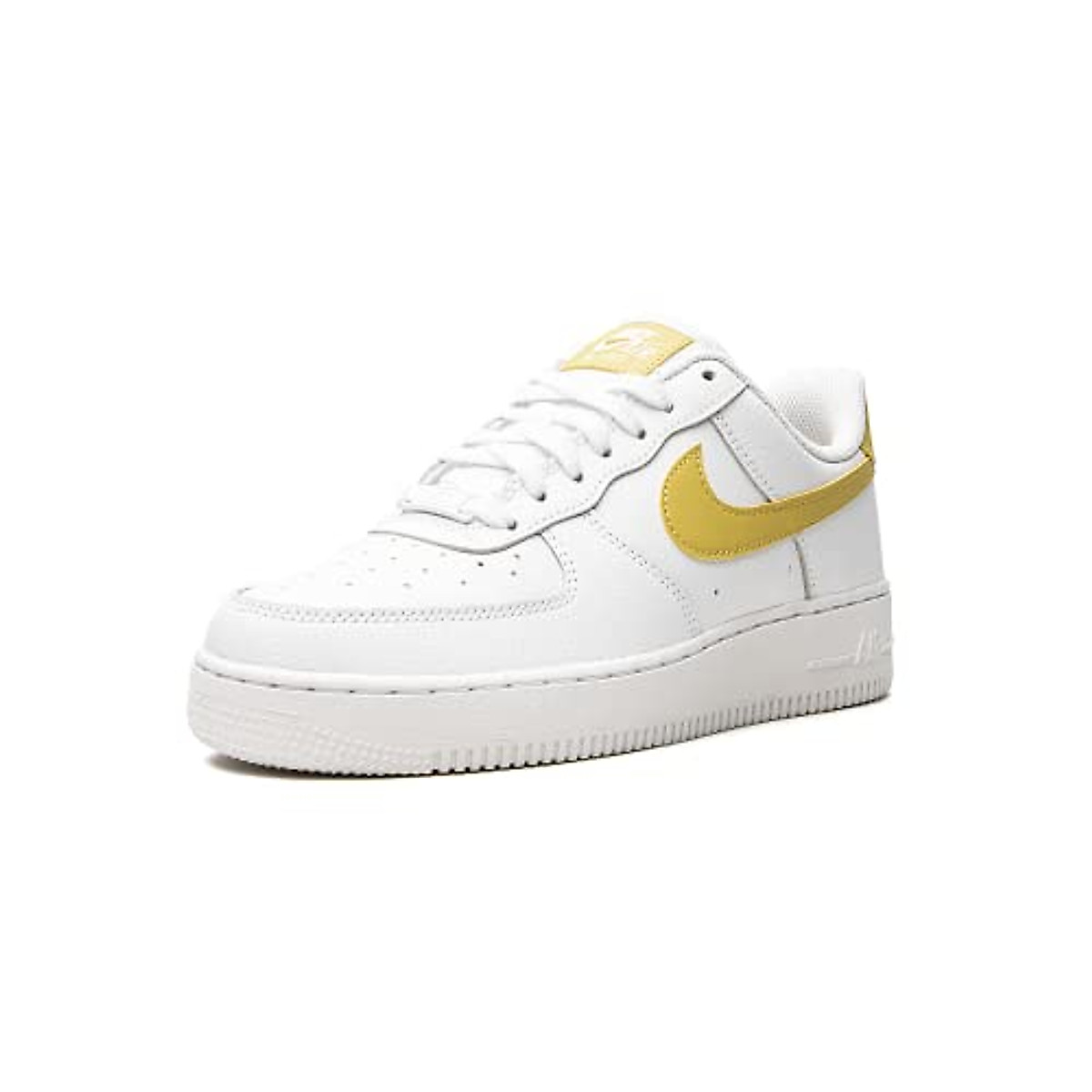 Nike Womens WMNS Air Force 1 Low 315115 170 White/Saturn Gold - Size 7.5W