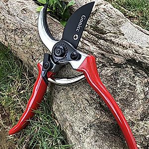gonicc 8" Professional Sharp Bypass Pruning Shears (GPPS-1002), Tree Trimmers Secateurs,Hand Pruner, Garden Shears,Clippers For The Garden, Bonsai Cutters, Loppers