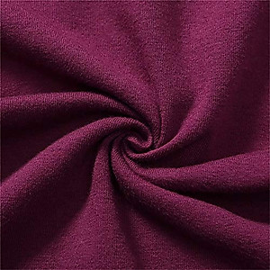 CETEPY Baby Girl Clothes Newborn Summer Outfits Infant 3Pcs Floral Pants + Short Ruffle Romper Playsuit + Headband Wine Red 0-3 Months 70cm