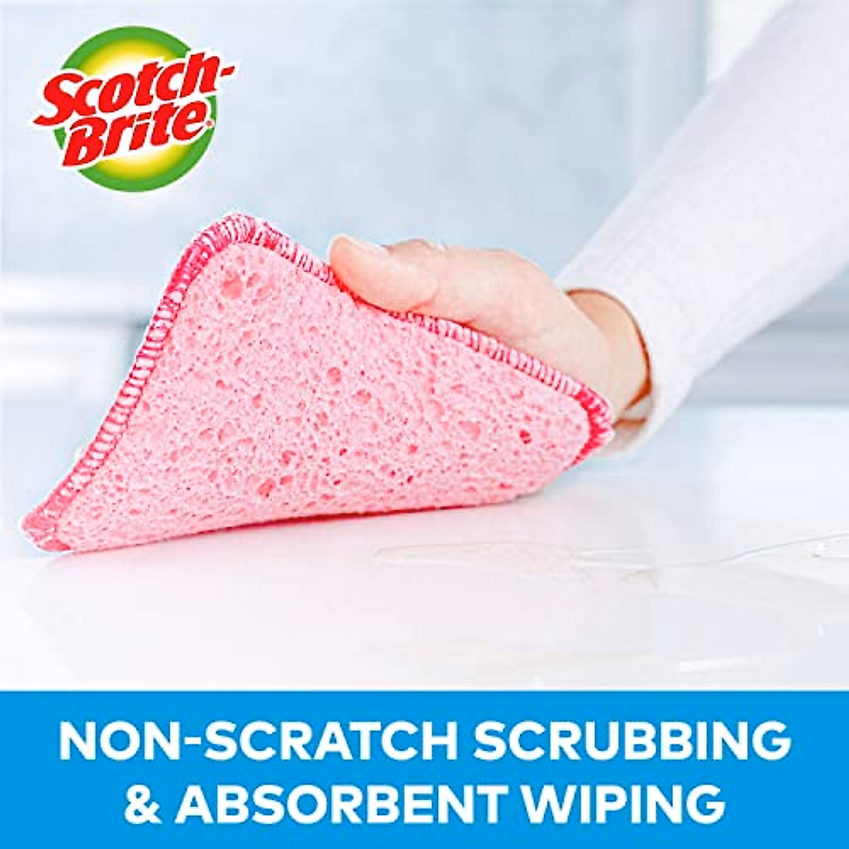 Scotch-Brite Dobie Scrub & Wipe Cloth, 2 Cloths