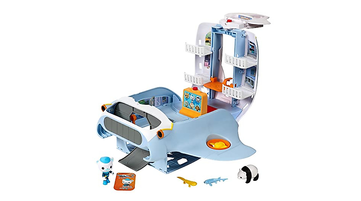 Octonauts Octoray Transforming Playset | 25+ Lights & Sounds