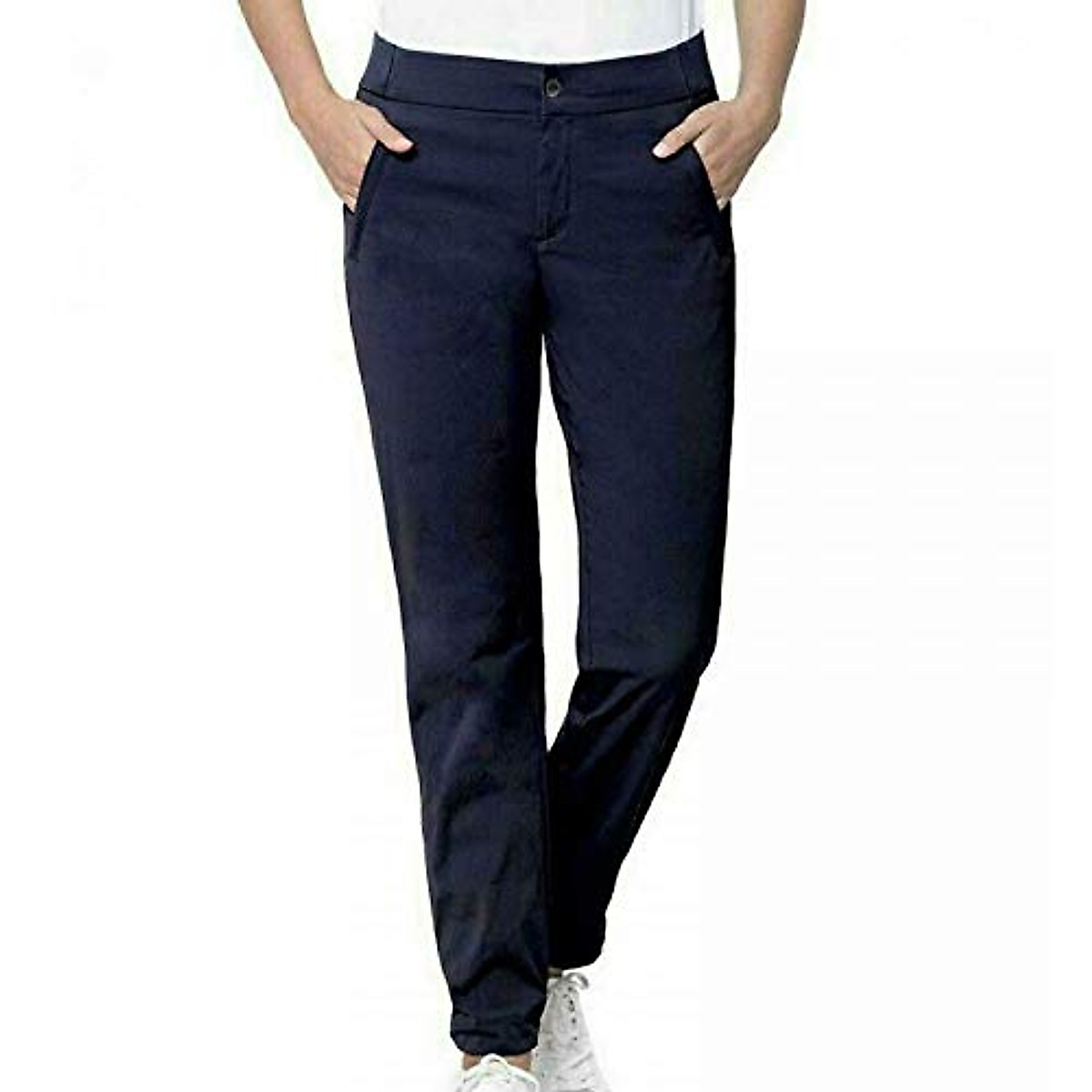 Kirkland Signature Ladies' Woven Pant (Navy, 8)