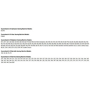 HONEYSEW 11pcs Snap On Presser Feet Set for Most of Standard Low Shank Sewing Machine Brother Singer Babylock.5011L-C
