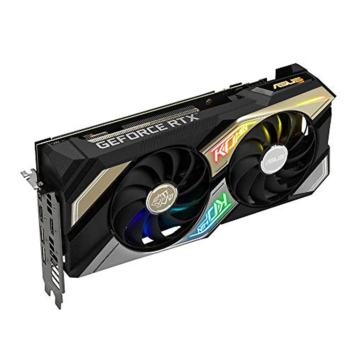 ASUS KO NVIDIA GeForce RTX 3060 Ti OC Edition 8GB GDDR6 Gaming Graphics Card (PCIe 4.0, 8GB GDDR6 Memory, HDMI 2.1, DisplayPort 1.4a, Axial-tech Fan Design, 0dB Technology, Enduring capacitors)