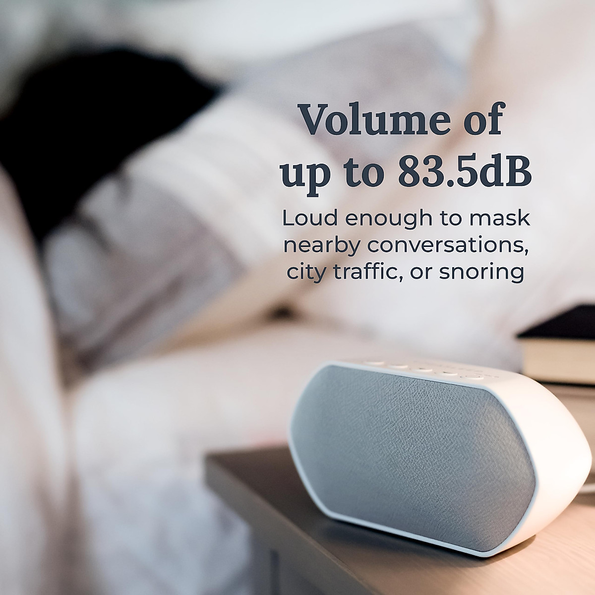 Yogasleep Soundcenter 6 Sound White Noise Machine with Timer Sleep Therapy for Adults & Baby 25 Volume Settings