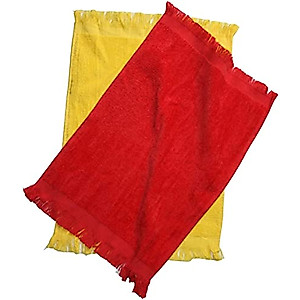 GEORGIABAGS Set of 3 Terry Cotton Fingertip Hand Towels, Cotton, Size 11"x18", Hemmed Ends, Sport Towel, High Absorbent