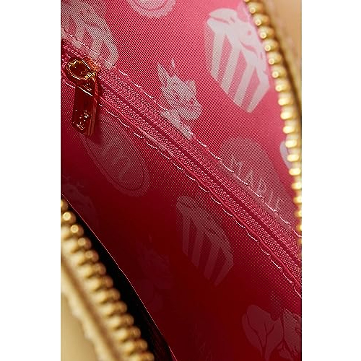 Loungefly Disney Marie Sweets Cupcake Shape Womens Double Strap Shoulder Bag Purse