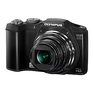 Olympus SZ-31MR 16MP CMOS Camera with 24x Wide-Angle Zoom and 3-inch 920k Hi-Res LCD Touch Panel (Black) (Old Model)
