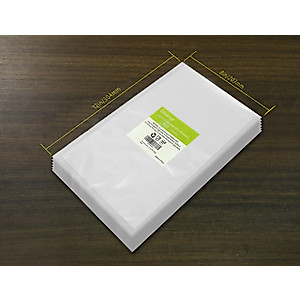 Qiluprop Vacuum Food Sealer Bags 100 Counts Quart Size 8" x 12'', BPA Free, Commercial Grade Textured Food Vacuum Sealer Bag, Thick Embossed Bags for Food Storage and Sous Vide Cooking