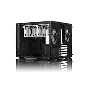 Fractal Design Node 804 No Power Supply MicroATX Cube Case FD-CA-NODE-804-BL, Black