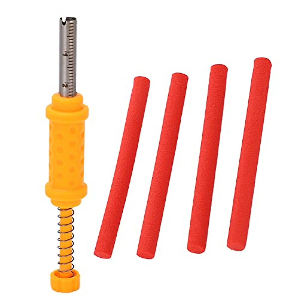 SUNGOOYUE 6mm Fishing Bait Lure Rolling Making Tools, Plastic Portable Carp Fishing Boilies Roller Fishing Set Fishing Supplies(Red)