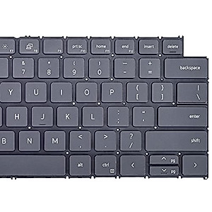 Replacement Keyboard for Dell inspiron 14 5410 7415 7420 7425 & inspiron 13 5310 Series Laptop Frame with Backlit US Layout