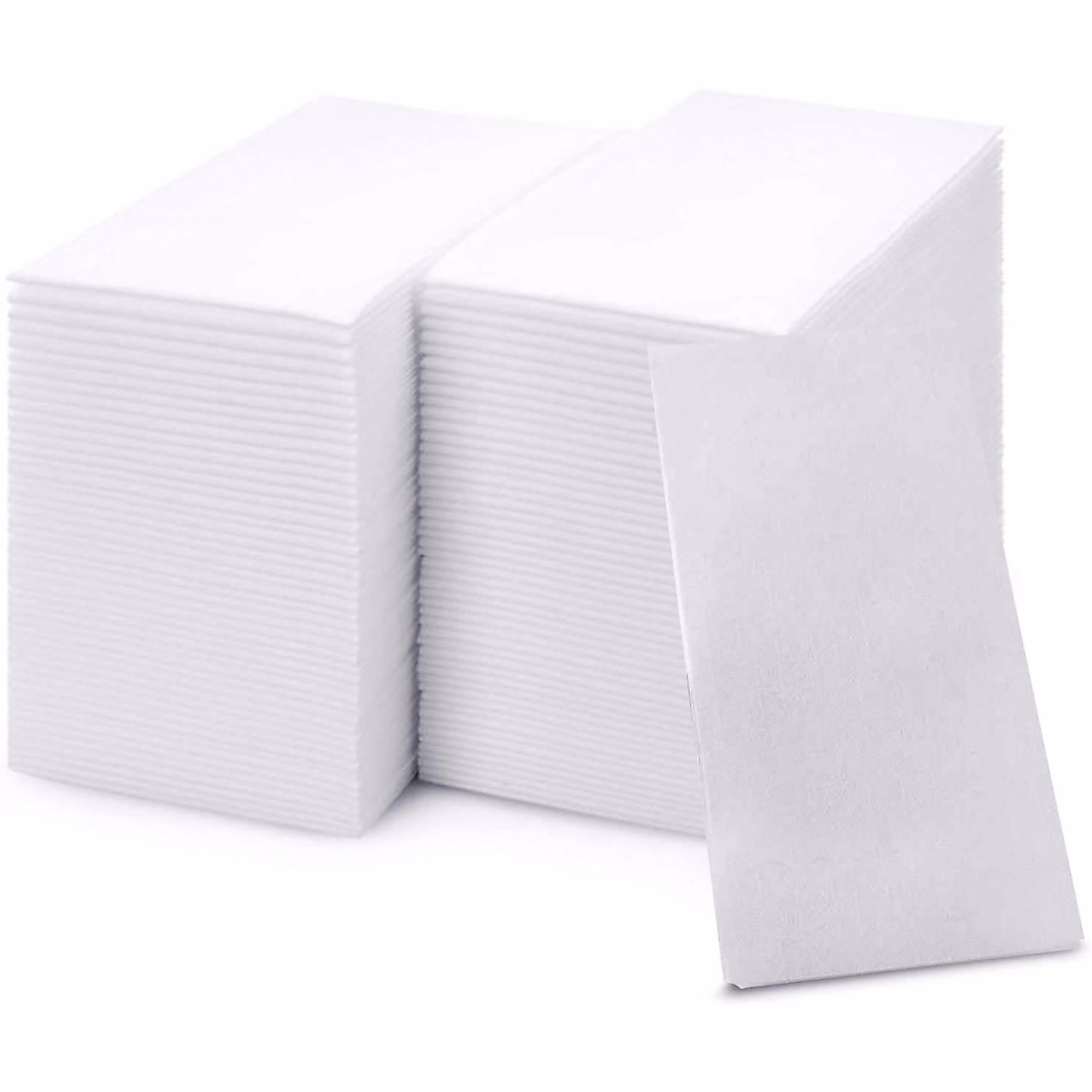 200 Large Disposable Guest Towels for Bathroom, Premium Linen-Like, Multi-Fold, Cloth-Feel Napkins, a Hygienic Solution for Kitchen, Party, Weddings and Events