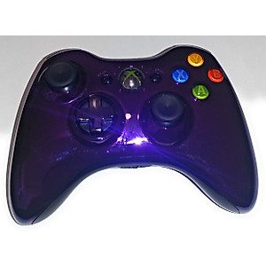Microsoft Xbox 360 Chrome Series Wireless Controller (Purple)