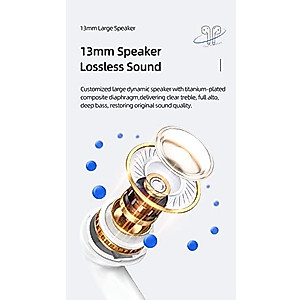 Wireless Earbuds Bluetooth 5.2Chip Bluetooth Earphones Earbud Noise Cancellation Sports Headphones with Charging Case Bluetooth Headphone Earbuds Gaming Ear Pods for Running 28hrs of Play Time (Black)