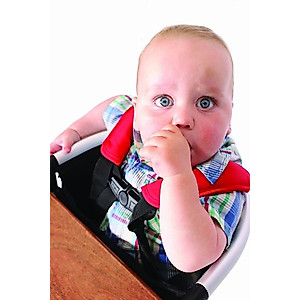 phil&teds Lobster Clip-On Highchair, Black – Award Winning Portable High Chair – Includes Carry Bag and Dishwasher Safe Tray – Hygienic and Easy Clean – Safe and Secure – Ideal For Home and Travel