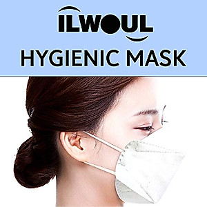 ILWOUL Hygienic Mask_Quadruple Filter Structure_Made in Korea_30 Individual Packs