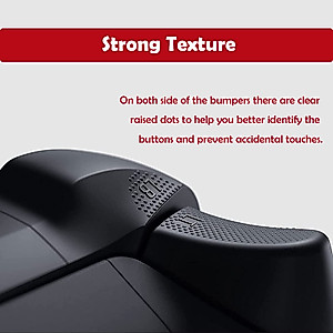 EMiEN Black LT RT Triggers Buttons LB RB Bumpers Replacement Compatible With Xbox Series X Series S Controller, T6 T8 Screwdriver Spudger Prying Repair Tool Kits