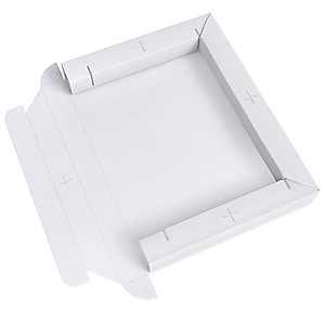 ARTEZA Mixed Media Paper Foldable Canvas Pad, 5x6.6 Inches, 20 Sheets, DIY Frame