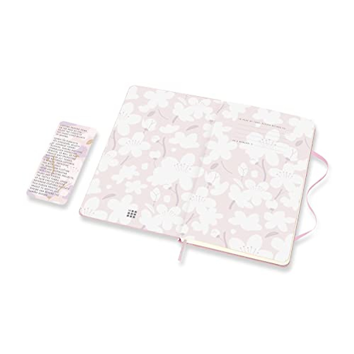 Moleskine Limited Edition Sakura Notebook, Hard Cover, Large (5" x 8.25"), Ruled/Lined, Graphic 1, 240 Pages