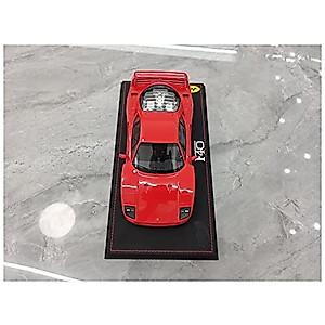 APLIQE Scale Model Vehicles for Ferrari F40 Ferrari Automatic Transmission Limited Edition Simulation Resin Car Model 1 18 Sophisticated Gift Choice