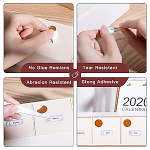 Phomemo D30 Adhesive Nebula/Galaxy Series Pattern Paper 3/8" X 1 1/2" (12mm X 40mm) 160 Labels/Roll, 3 Roll,Gift for Valentine's Day Decoration, Compatible with D30 Label Maker