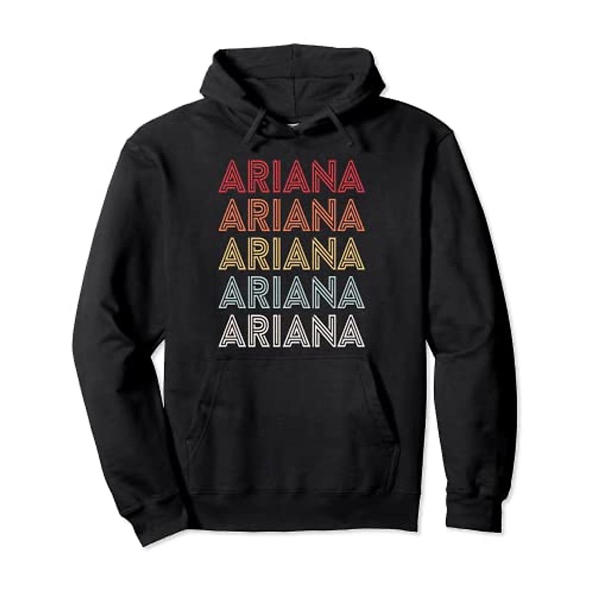 Ariana Name, Ariana Retro Pullover Hoodie