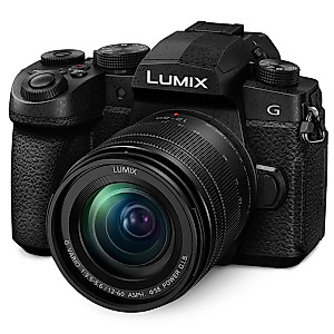 Panasonic Lumix DC-G95 Mirrorless Camera with 12-60mm f/3.5-5.6 Lumix G Power OIS Lens, Black - Bundle with Camera Case, 32GB SDHC U3 Card, 58mm Filter Kit, Cleaning Kit, Mac Software Pack and More