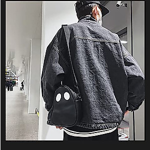 LoveWLC Special Ghost Face Handbags,PU Ladyies Purse Shoulder Bag