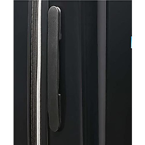 Karl Lagerfeld Paris Flowers 25" Upright Luggage, Black