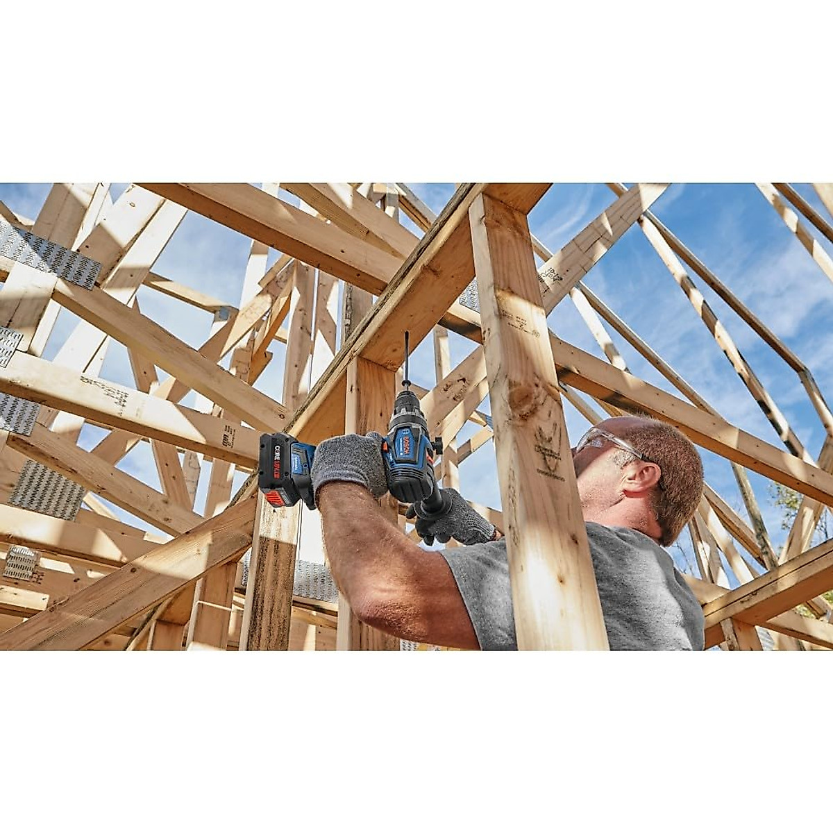 BOSCH GSR18V-1330CB14 PROFACTOR™ 18V Connected-Ready 1/2 In. Drill/Driver Kit with (1) CORE18V® 8 Ah High Power Battery