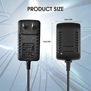 Massage Gun Charger AC/DC Adapter Charger for 12V~12.6V Power Cord Switch Power Supply Adapter Charger for Muscle Massage Gun Deep Tissue.