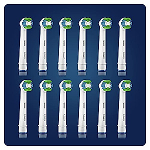 Oral-B Precision Clean Replacement Toothbrush Head with CleanMaximiser Technology, Pack of 12 Counts