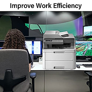 Hydr (Black,1-Pack) Compatible TN-227BK TN227BK High Yield Toner Cartridge Replacement Brother MFC-L3770CDW HL-3210CW HL-3230CDW HL-3270CDW HL-3230CDN HL-3290CDW DCP-L3550CDW Printer Toner Cartridge