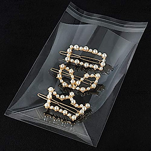 joybest 1000 Pcs - 6 x 9 Inch Clear Cello Cellophane Bags Self Sealing - 3.14 Mils Thick Cello Resealable Plastic Bag Fits 6 X 9 Prints, Photos, Cards & Envelopes