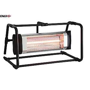 EnerG+ Infrared Electric Outdoor Heater - Portable, Black (HEA-21548-BB)