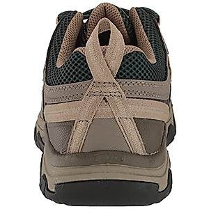 KEEN Women's Targhee Vent Low Height Breathable Hiking Shoes, Timberwolf/Sea Moss, 8.5