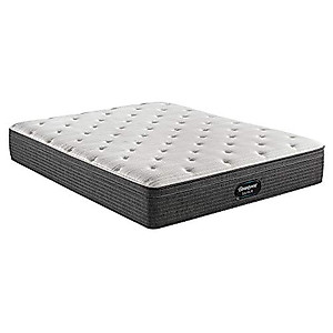 Beautyrest Silver BRS900 13 inch Plush Euro Top Mattress, Queen, Mattress Only