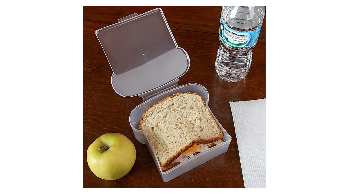 Eco-Friendly Toast Shape Sandwich Containers - Set of 3