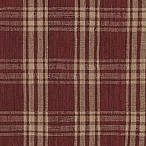 Park Designs 315-25K Sturbridge Rag Rug, 24" x 42", Wine