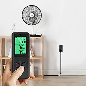 DIGITEN Temperature Controller Wireless Thermostat Outlet Greenhouse Thermostat Wine Cooler Plug-in Temperature Controller Reptile Temperature Control Outlet Remote Control Tempreature Build-in Sensor