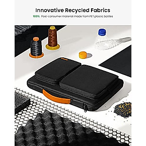 tomtoc 360 Protective Laptop Carrying Case for 15.6 Inch Acer Aspire 5/7, Lenovo Legion 5i Pro Gen 7, The Razer Blade 17, Dell Inspiron 16 Laptop/XPS 17, LG Gram 17, More Asus Thinkpad Chromebooks