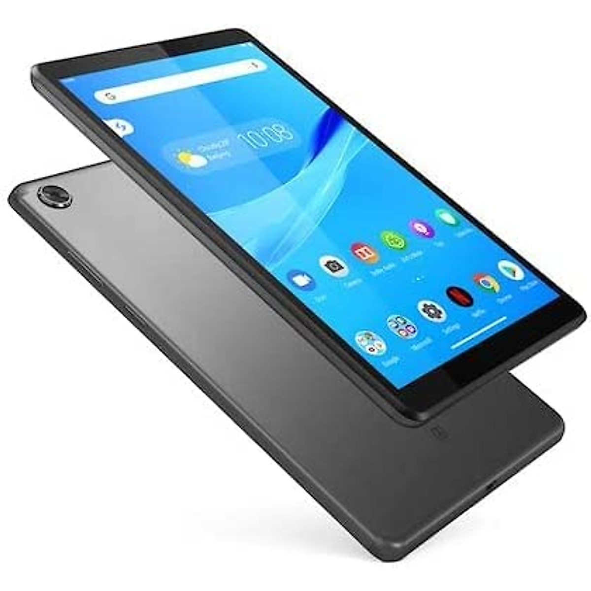Lenovo Tab M8 Tablet, 8'' HD IPS Display, Android 11, Quad-Core Processor, 3GB Ram, 32GB Storage, Long Battery Life, SD Card Slot, Grey + Accessories, Gray