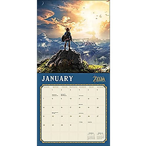 Legend of Zelda 2024 Wall Calendar