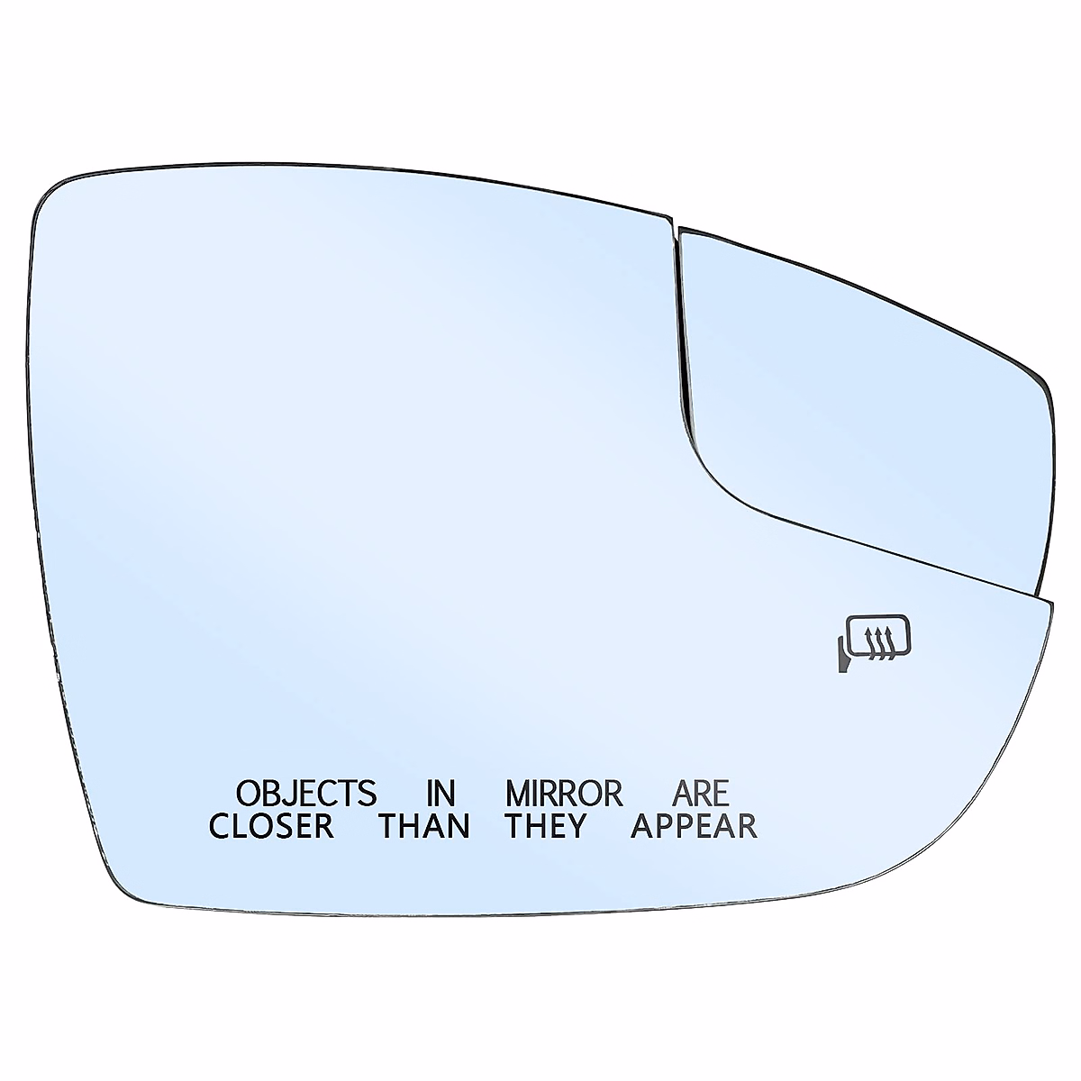 Passenger Right Side Mirror Replacement for 2012-2018 Ford Focus Side Mirror Glass - Side View Heated Convex Mirror Glass with Rear Holder, Replace CM5Z-17K707-G